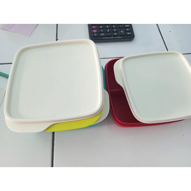 Jual Tempat bekal tupperware / lolly tup tupperware warna random ...
