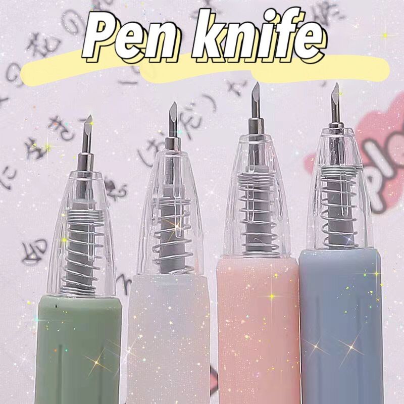 Jual [Artopia] Macaron Pen Cutter / Paper Carving Knife Bujo Bolpen ...
