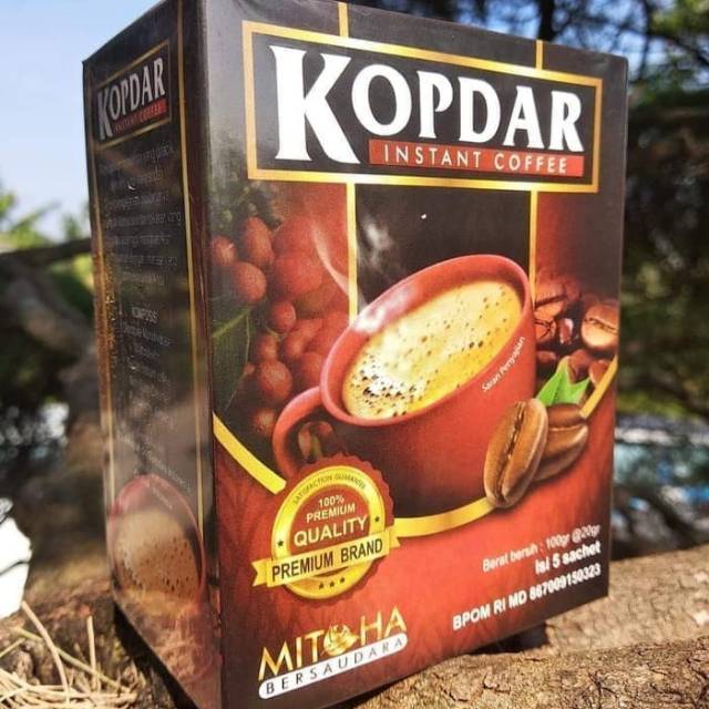 Jual KOPI KOPDAR INSTANT COFFEE /KOPI STAMINA PRIA 5 SACHETS | Shopee ...