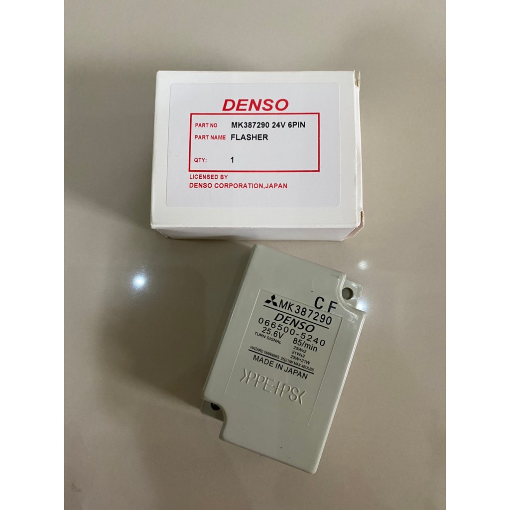 Jual WIN OTOPART || DENSO CANTER PS125 Turbo Flasher / Lampu Sen Relay ...