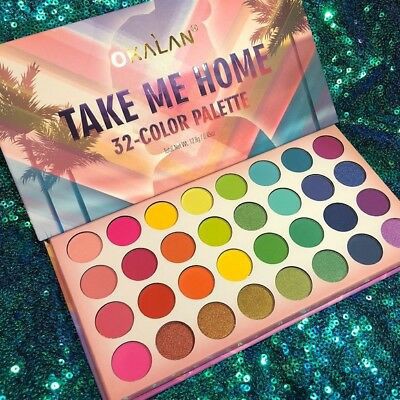 Jual Okalan Take Me Home 32 Color Palette #BM 002238 | Shopee Indonesia