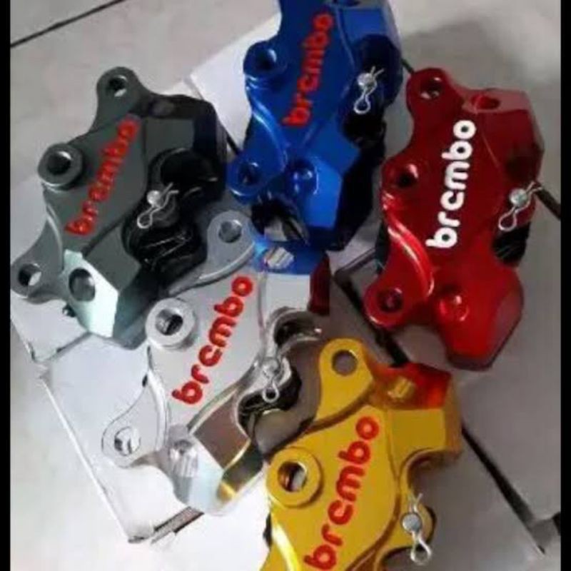 Jual Kaliper brembo 2 piston full cnc universal | Shopee Indonesia