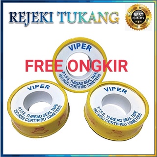 Jual Seal Tape siltip seltip siltep TBA kran pipa 12 mm X 10 m VIPER ...