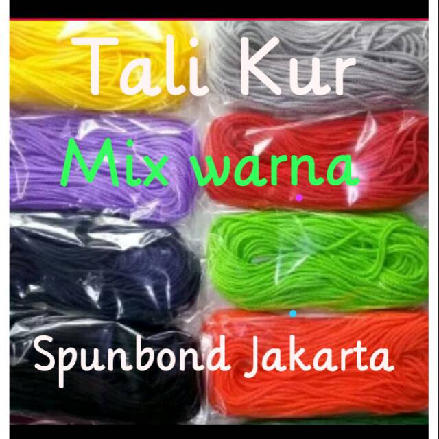 Jual Tali Kur 2 mm warna 1 ballan | Shopee Indonesia