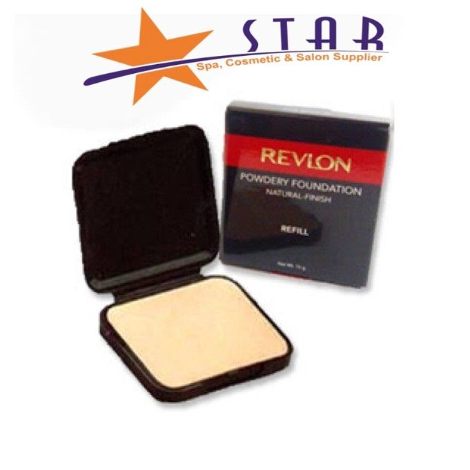 Jual STAR Revlon Reffil Natural Finish Powdery Foundation 15gr/Bedak ...