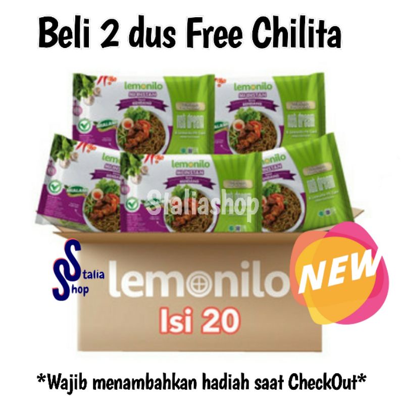 Jual Mie Lemonilo Rendang NCT 1 Kardus Special Edition Rasa Rendang ...