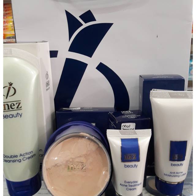 Jual Inez 1 paket acne care isi (4pc) | Shopee Indonesia