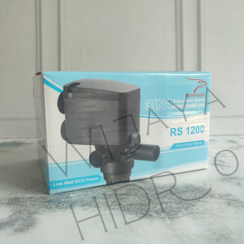Jual Pompa Air Rosston RS 1200 Aquarium Hidroponik Celup Kolam | Shopee ...