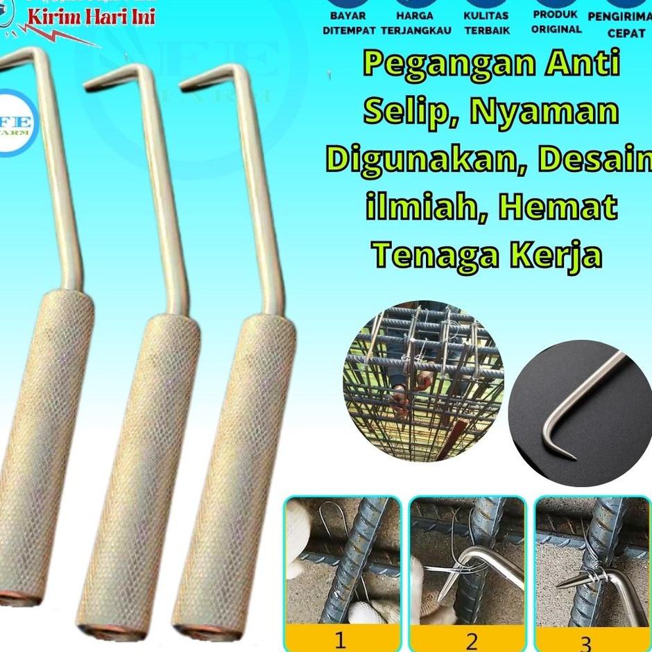 Jual [KODE JVS9D] Kateha Alat Pengikat Kawat Bendrat Besi Beton FEFARM ...