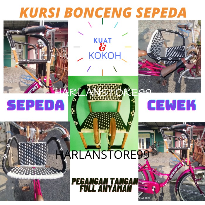 Jual KURSI BONCENG ANAK-KURSI BONCENG SEPEDA-BONCENGAN ROTAN ANAK ...