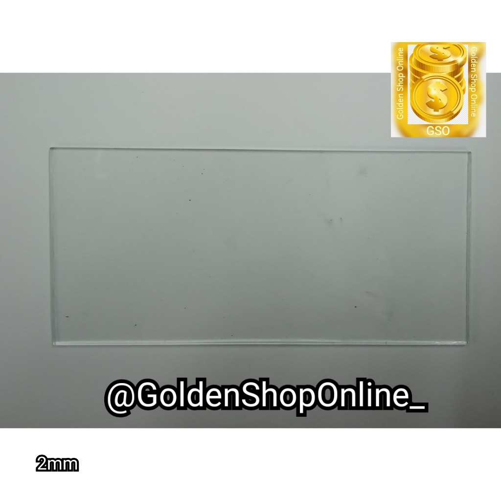 Jual Kaca Las Clear 10,5cm x 5cm x 2mm | Shopee Indonesia