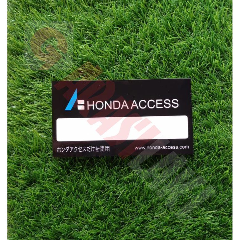 Jual Sticker/HONDA/ACCES/BARCODE/BLACK | Shopee Indonesia