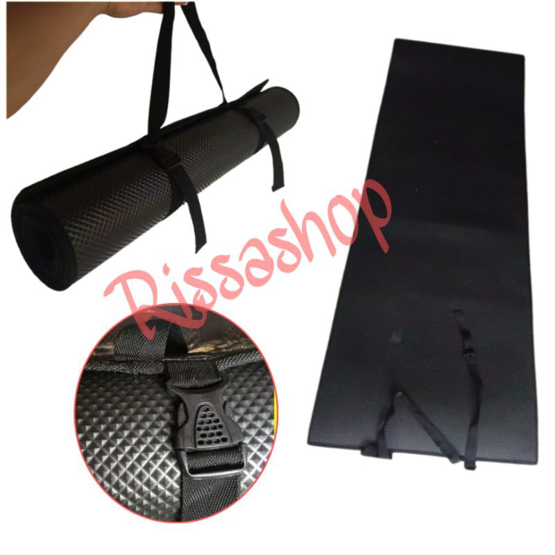 Jual Alas yoga matras camping polos anti selip | Shopee Indonesia