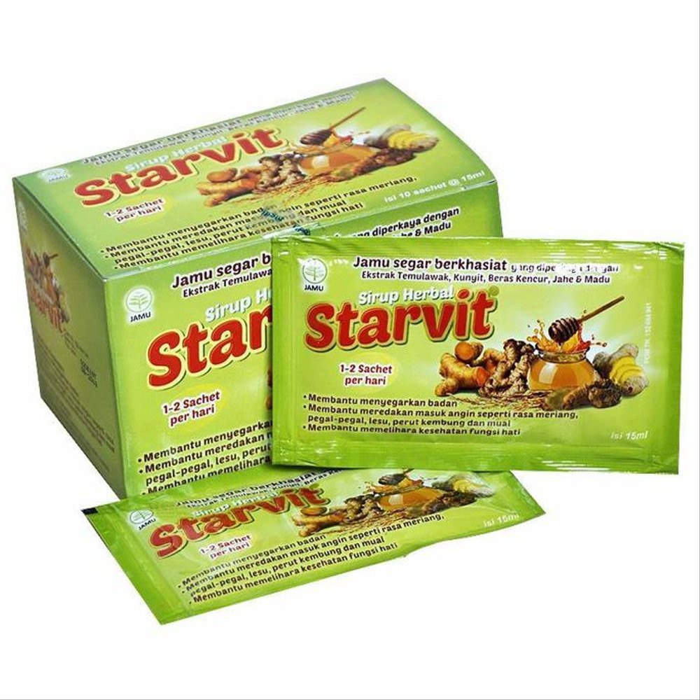 Jual STARVIT PER SACHET 15ML | Shopee Indonesia