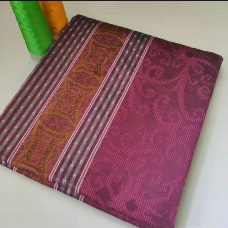 Jual Songket Baron Pink Tua| Tenun Songket Fusia | Tenun Songket Motif ...