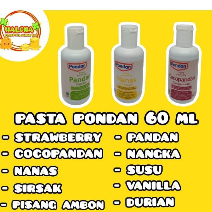 Jual Pasta Pondan 60ml | Shopee Indonesia