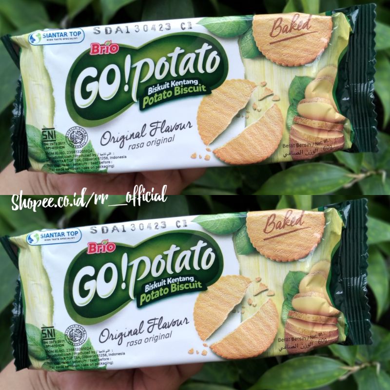 Jual Biskuit Brio Go Potato kentang 60 g | Shopee Indonesia