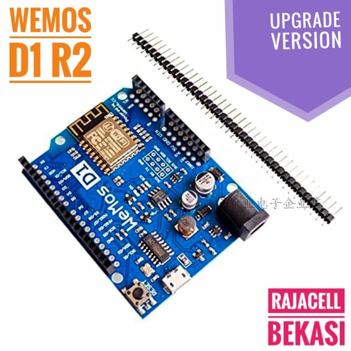 Jual Wemos D1 R2 Upgrade Version ESP8266 Nodemcu Wifi Uno Based Board ...