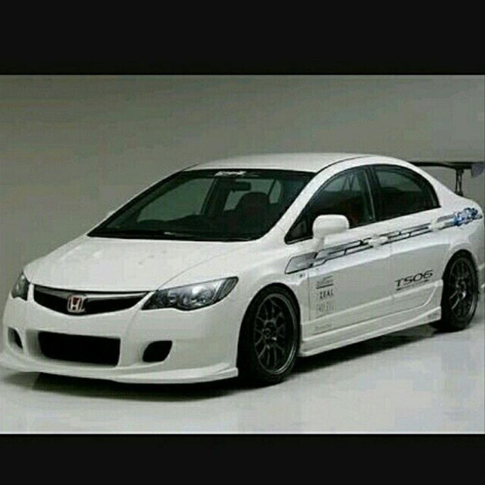Jual BODYKIT honda civic fd ings BODY KIT BEMPER bahan duraflex ...