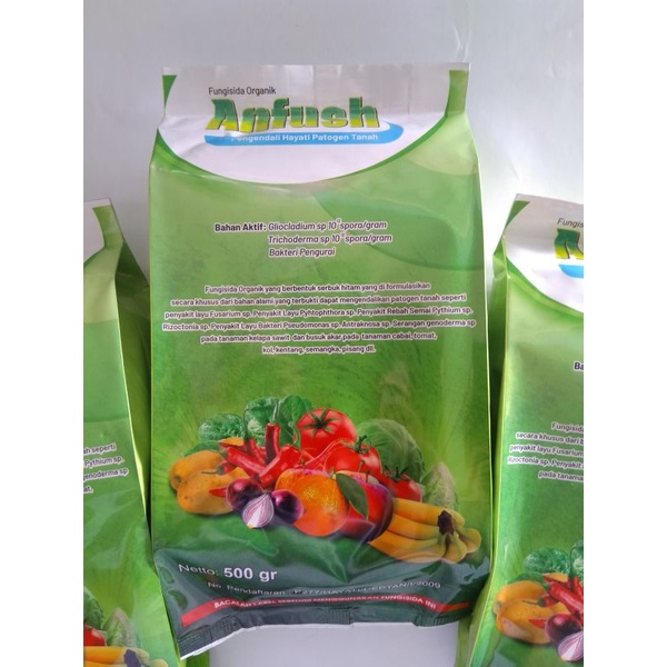 Jual ANFUSH 500gr, pengendali hayati patogen tanah. Tricoderma ...