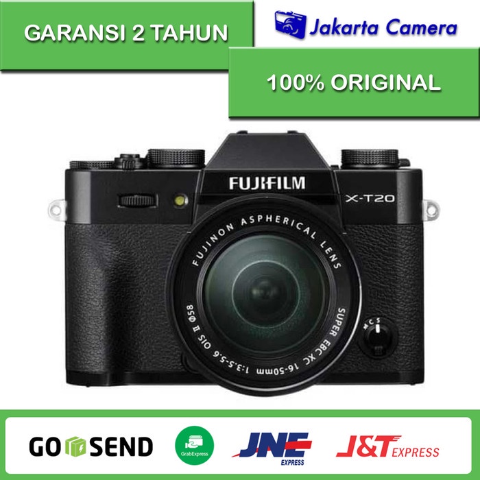 Jual Fujifilm X-T20 X-T 20 / Fuji XT20 XT 20 Kit 16-50mm - Black ...