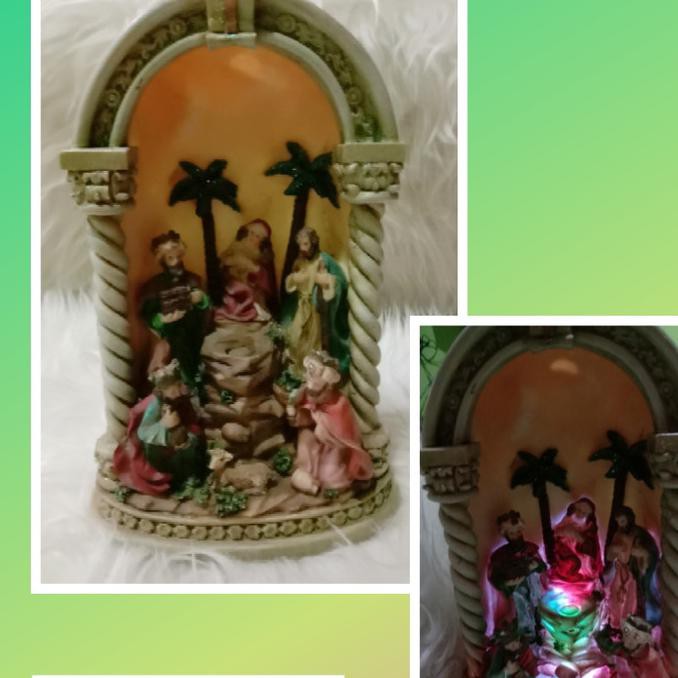 Jual Kandang Natal Pajangan Natal Patung Yesus Maria Dekorasi Natal ...