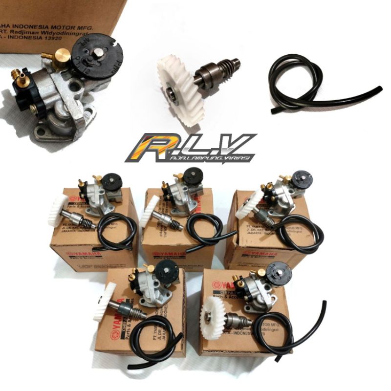 Jual OIL PUMP ASSY POMPA OLI SAMPING RX KING NEW 2002-2008 SET | Shopee ...