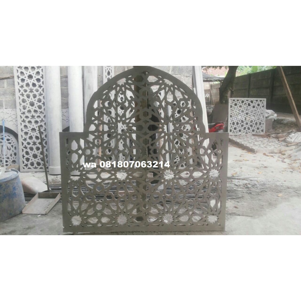 Jual Motif-Motif GRC Krawangan Masjid O8SATU8O7O632SATU4 | Shopee Indonesia