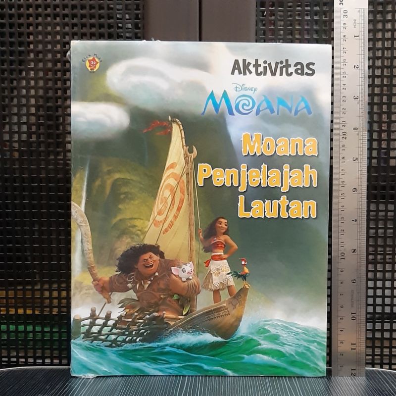 Jual Buku Aktivitas Anak PAUD TK Disney Princess Moana Penjelajah ...