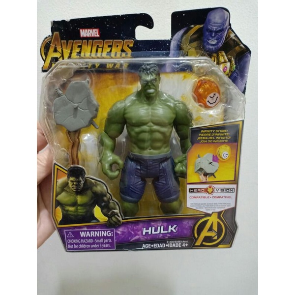 Jual Marvel Avengers Infinity War Hulk Hasbro Original Baru MISB ...