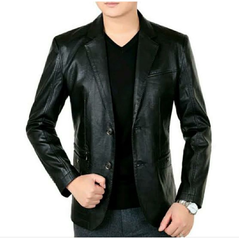 Jual Jas kulit pria semi original Jaket atau jas kulit pria murah ...