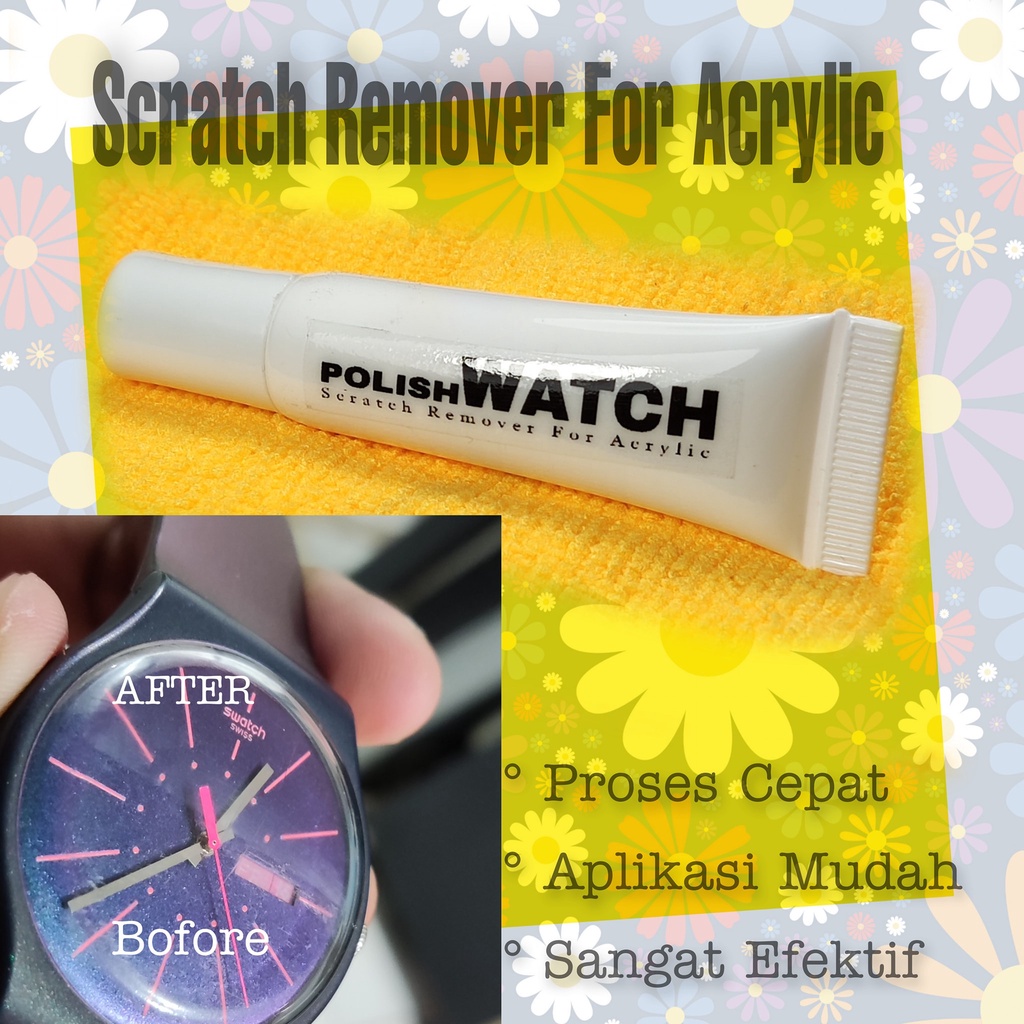Jual POLISHWATCH SCRATCH REMOVER FOR ACRYLIC SEJENIS POLYWATCH | Shopee ...