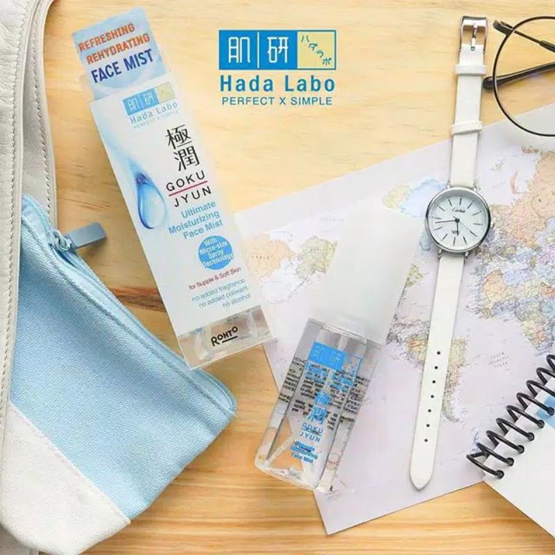 Jual hado labo gokujyun face mist refreshing hydrating | Shopee Indonesia