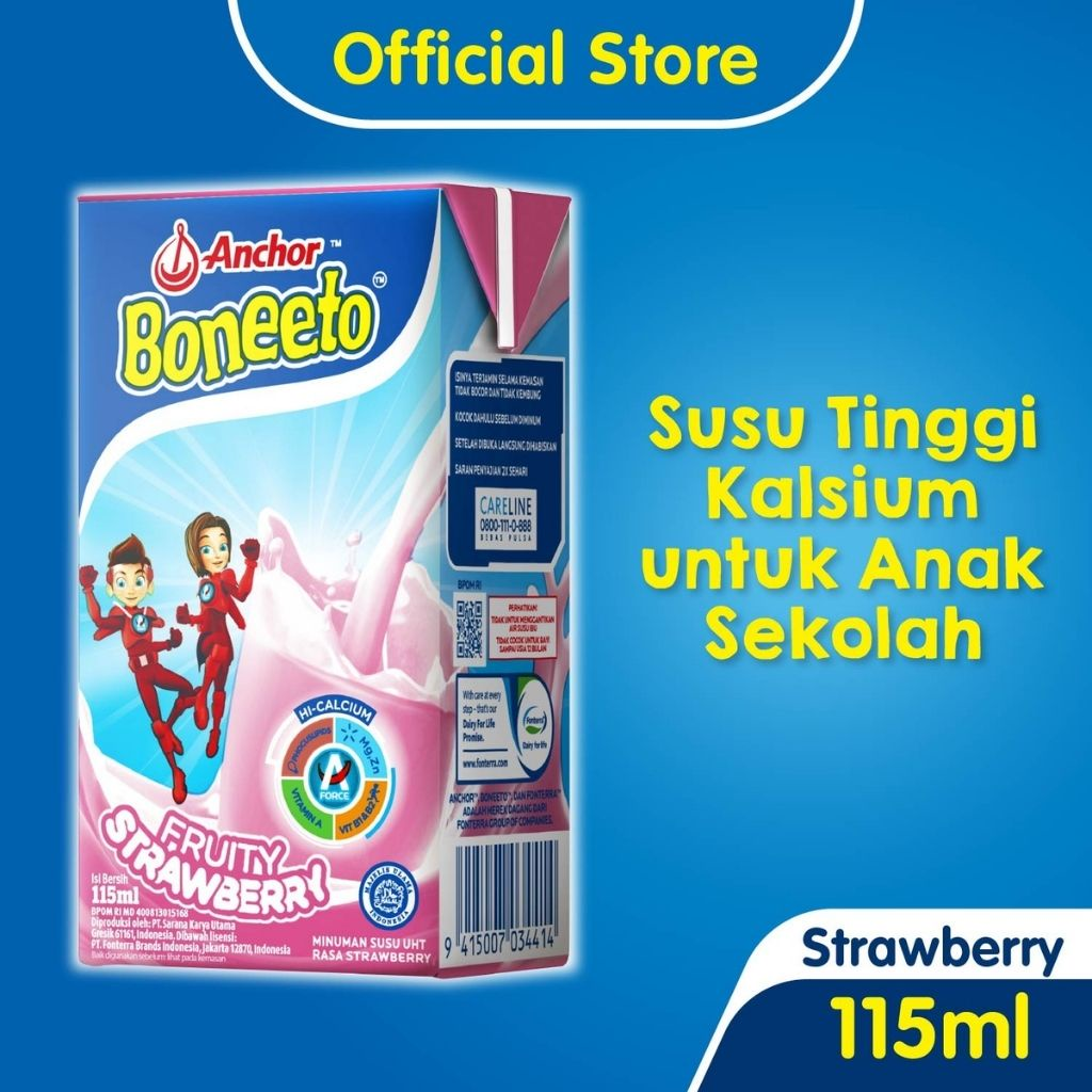 Jual [Near Expired Date] Boneeto Susu Anak Sekolah UHT Fruity ...