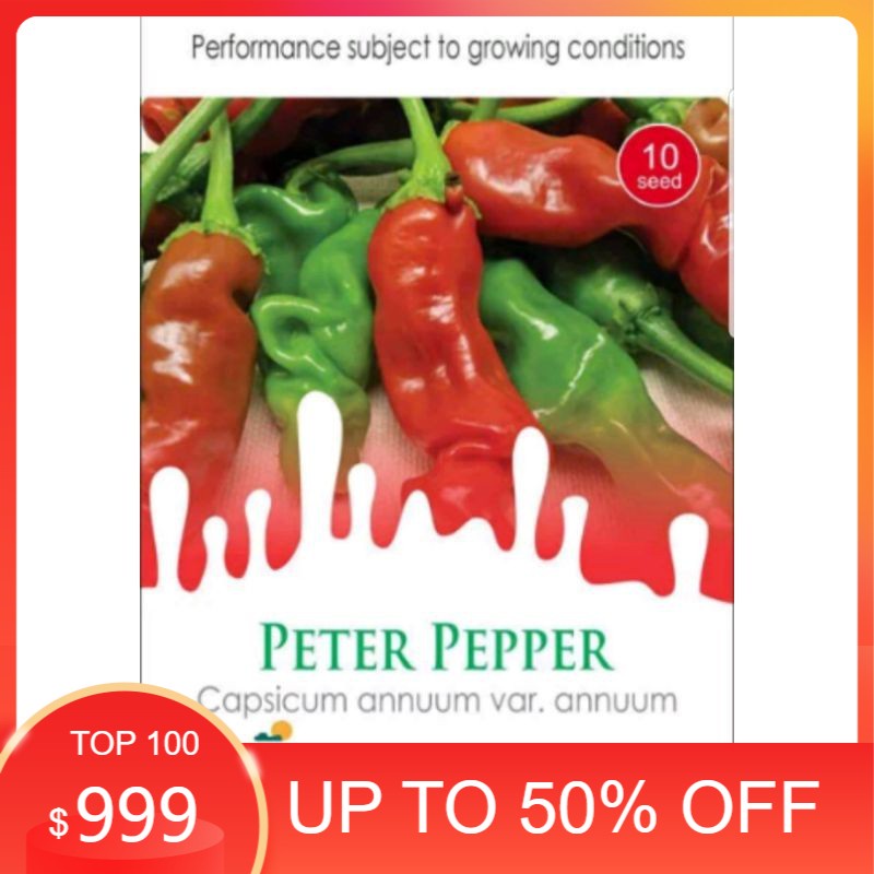 Jual 1 Pack Biji Cabai Peter Pepper isi 10 Biji | Shopee Indonesia