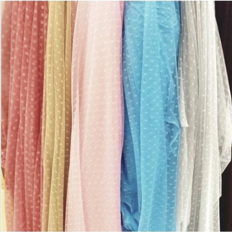 Jual Kain Tile Fullcadot Lebar 1.5 Meter | Shopee Indonesia