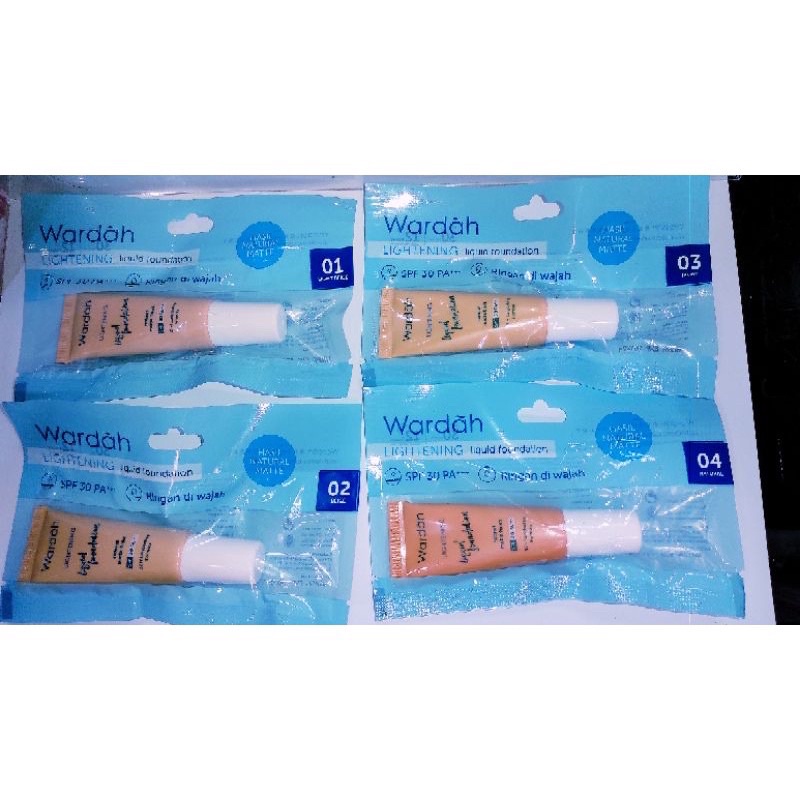 Jual FOUNDATION SACHET WARDAH | Shopee Indonesia