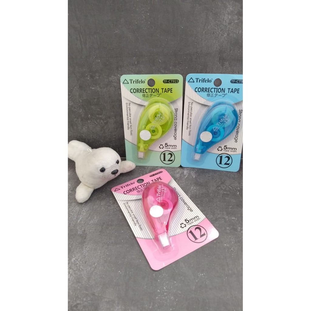 Jual Correction Tape / Pita Koreksi / Tip-Ex Geret TRIFELO TF-CT915 ...