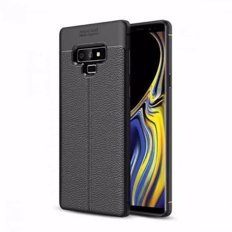 Jual SAMSUNG GALAXY NOTE 9 AUTO FOCUS SOFTCASE LEATHER CASE KULIT JERUK ...