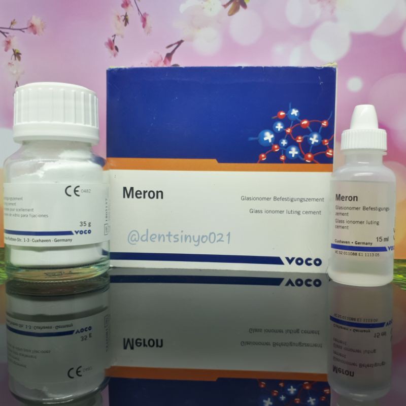 Jual DENTAL MERON VOCO GERMANY. GLASS IONOMER LUTING CEMENT | Shopee ...