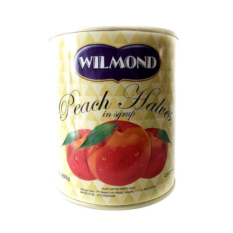 Jual Wilmond Peach Halves in Syrup Canned 825gr / Buah Peach Kaleng ...