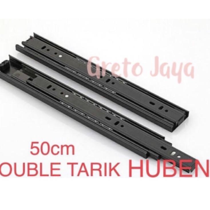 Jual ( 50cm ) Rel Laci Doubel 2x Tarik Dobel Double Track Full ...