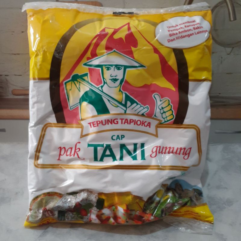 Jual Tepung Tapioka Cap Pak Tani Gunung 500g | Shopee Indonesia