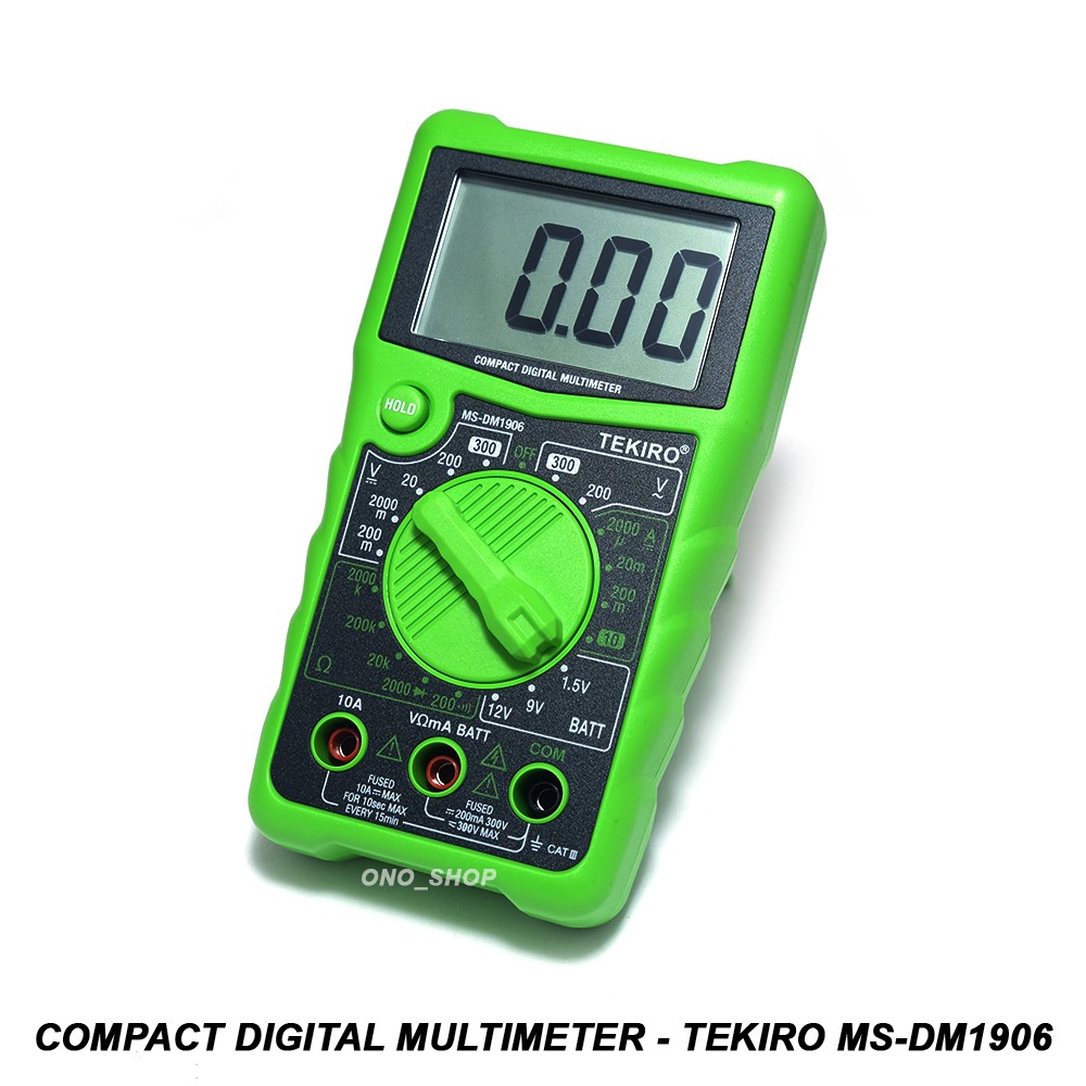Jual Compact Digital Multimeter - Tekiro MS-DM1906 | Shopee Indonesia