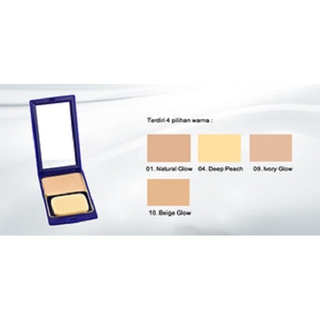 Jual ORIGINAL Bedak Padat Inez Compact Powder Pakai Tempat Kaca Warna ...