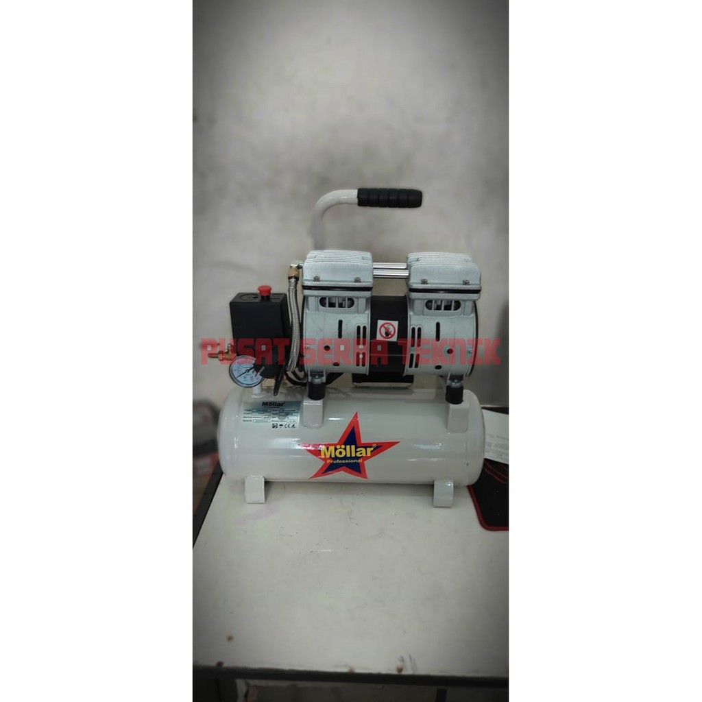 Jual KOMPRESOR ANGIN KOMPRESOR LISTRIK COMPRESSOR 3/4 HP 8L MOLLAR 550w ...