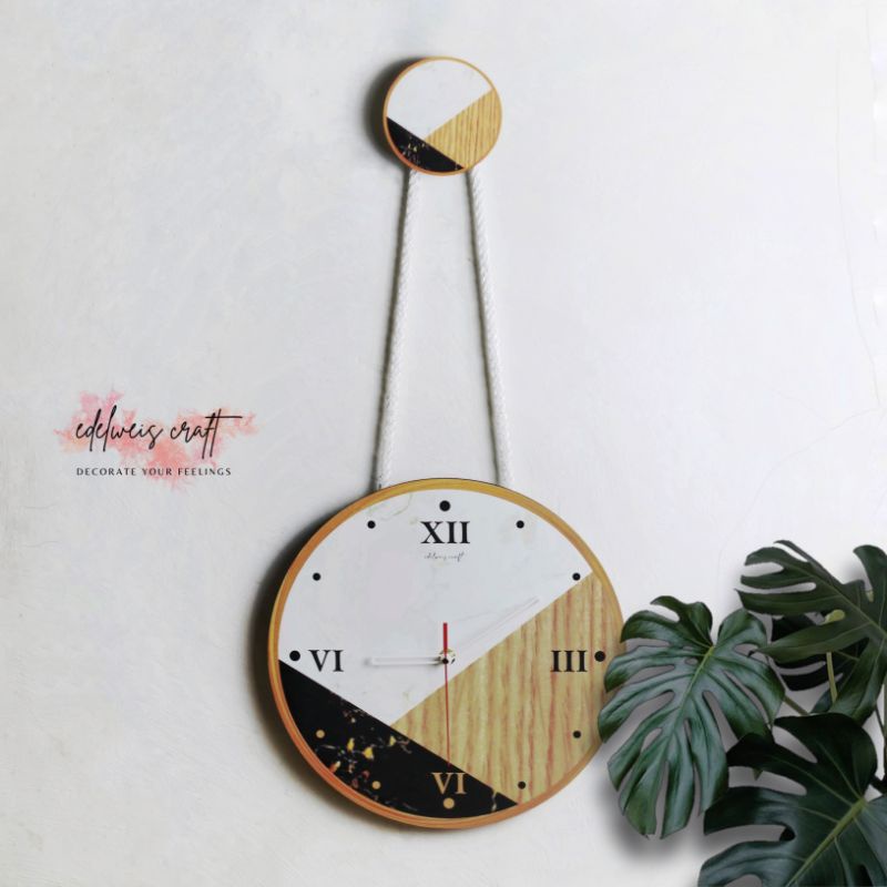Jual JAM DINDING MINIMALIS / JAM DINDING AESTHETIC / JAM DINDING ...