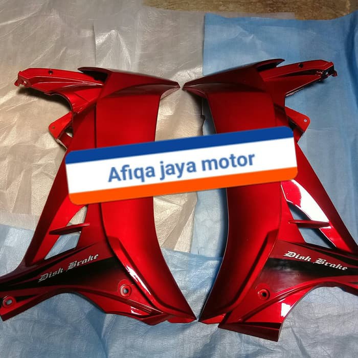 Jual Sayap luar dalm yamaha vega R new merah maron | Shopee Indonesia