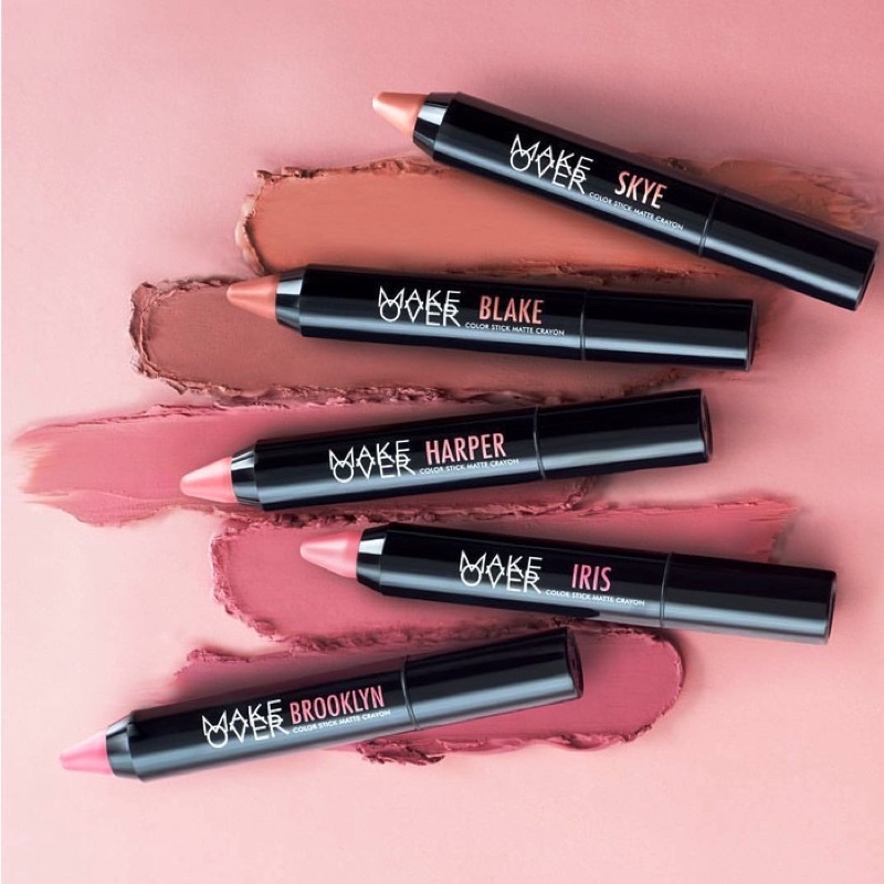 Jual Make Over Color Stick Matte Crayon | Shopee Indonesia