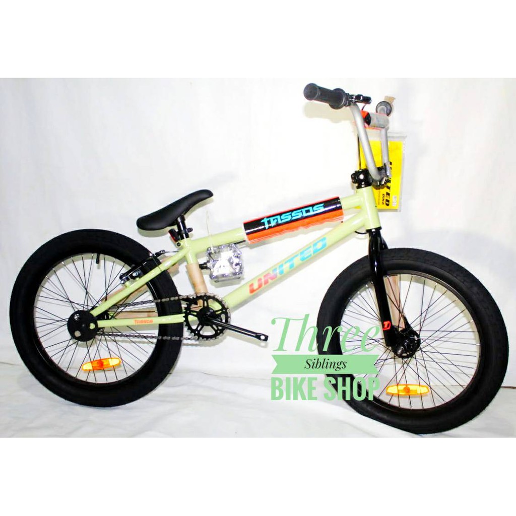 Jual SEPEDA FREESTYLE BMX UNITED TASSOS 20 INCH WARNA GREEN | Shopee ...